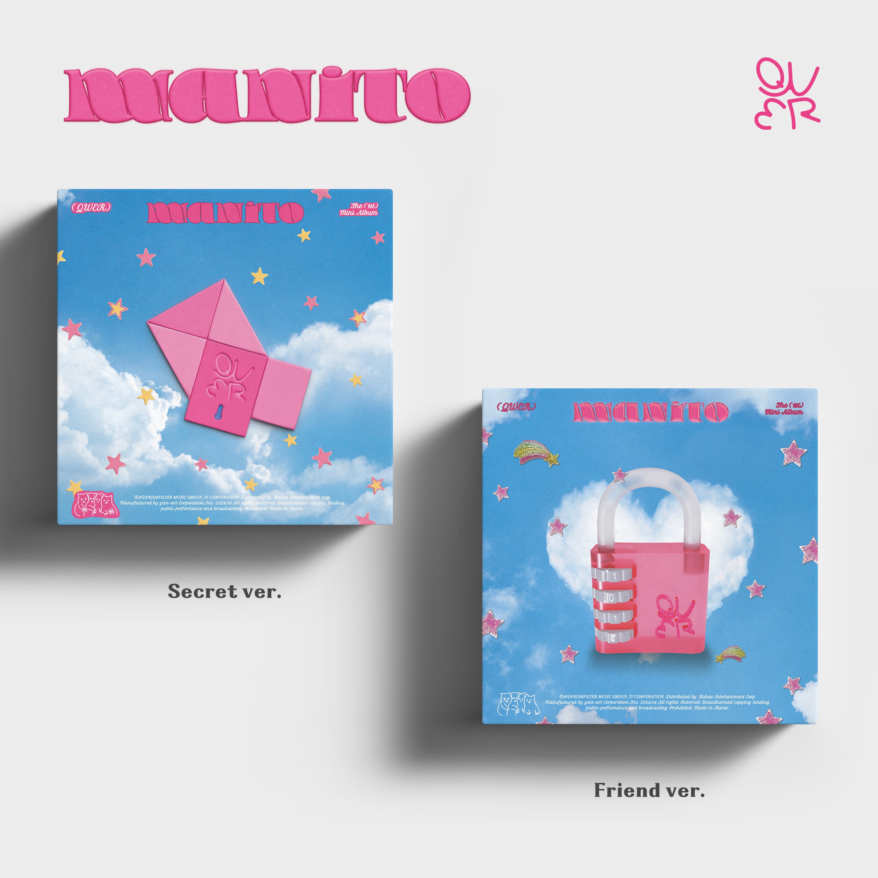 QWER The 1st Mini Album – MANITO (Random) – K-Pop Stop NZ