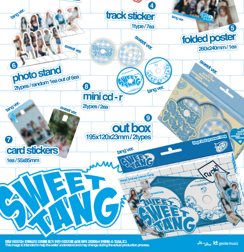 ifeye 2nd EP – sweet tang (Photobook Ver.) (Random) – K-Pop Stop NZ