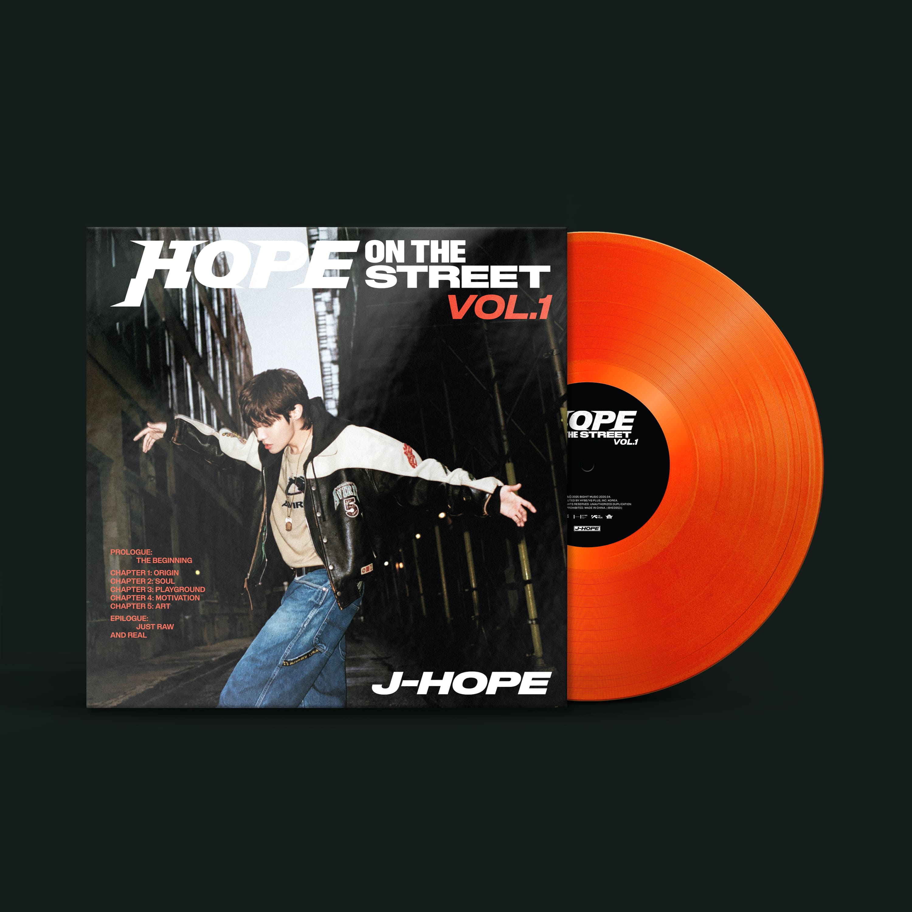 j-hope – HOPE ON THE STREET VOL.1 (LP) – K-Pop Stop NZ