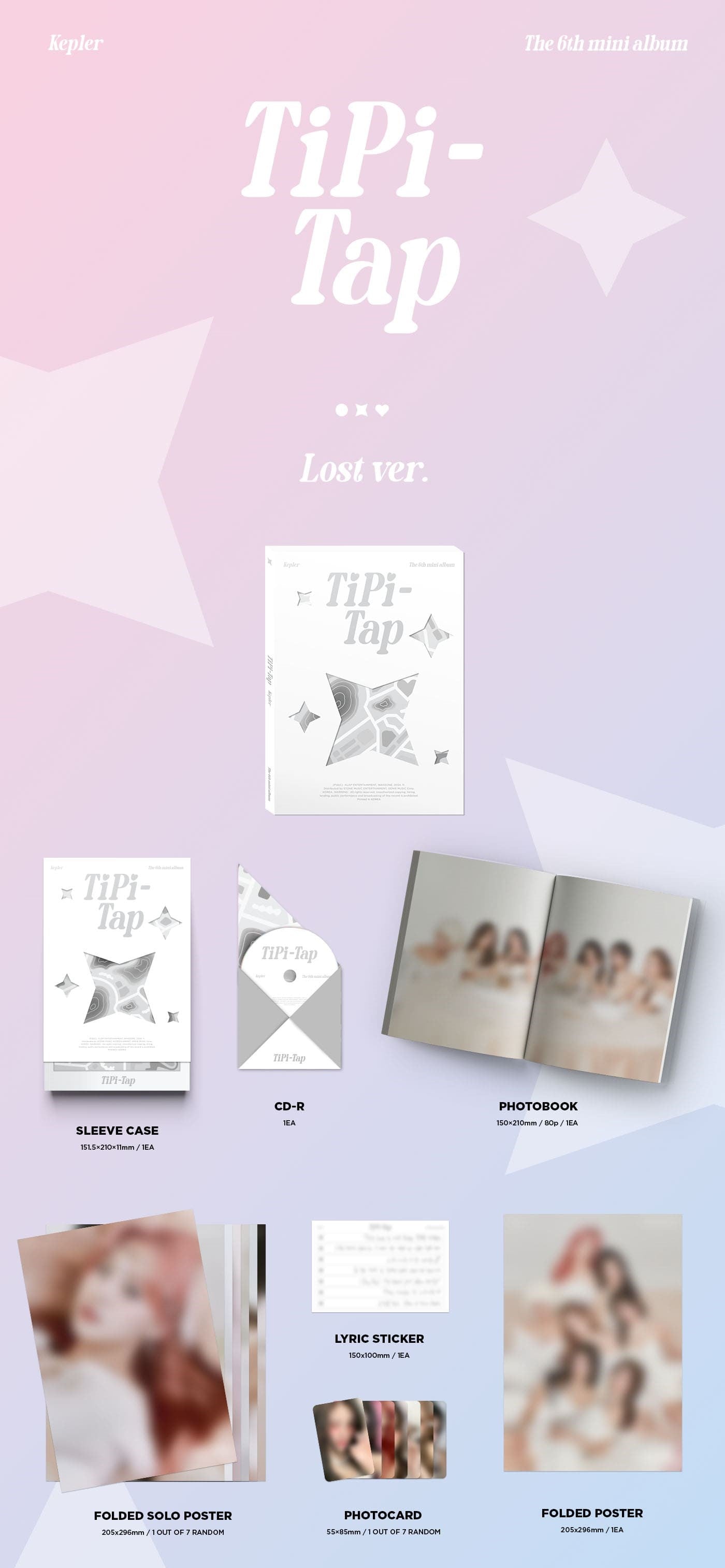 Kep1er The 6th Mini Album – TIPI-TAP (Random) – K-Pop Stop NZ