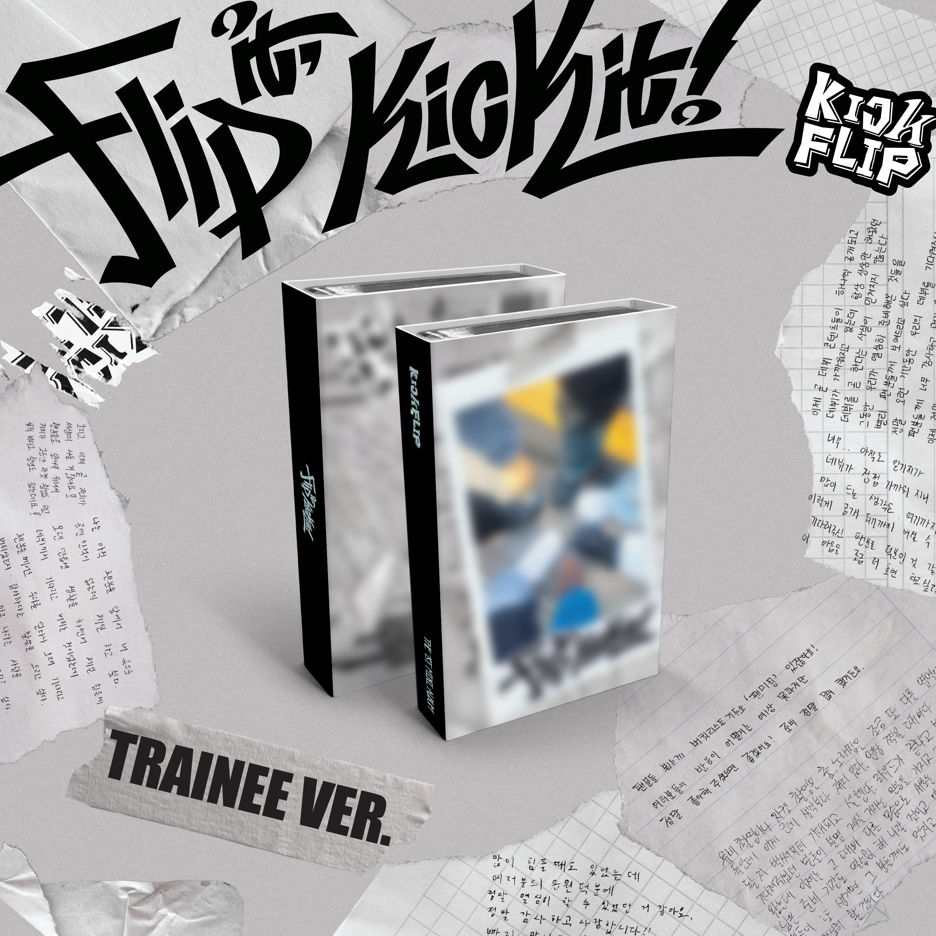 KickFlip 1st Mini Album – Flip it, Kick it! (Trainee Ver.) – K-Pop Stop NZ