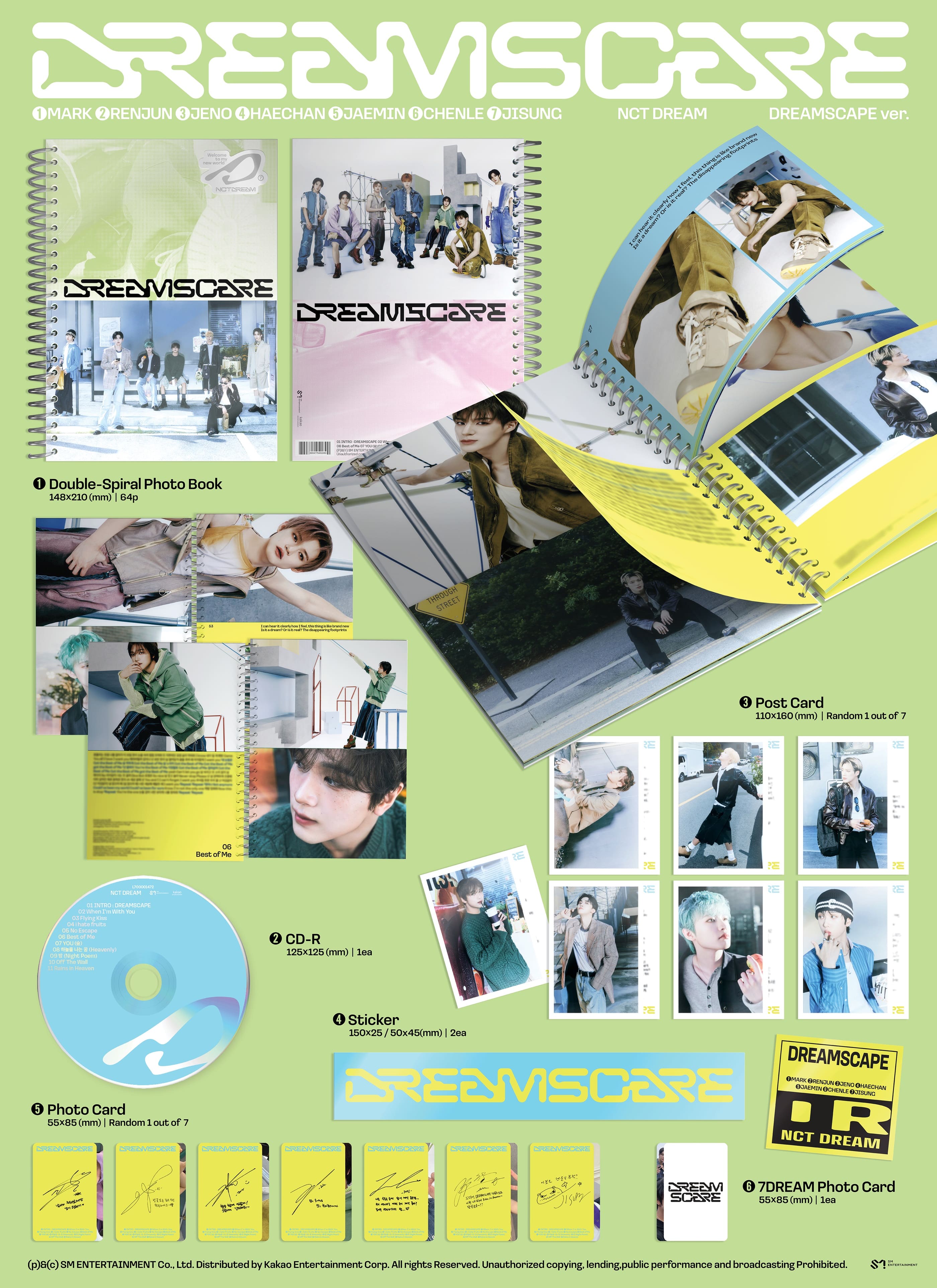 NCT DREAM 4th Album – DREAMSCAPE (DREAMSCAPE Ver.) – K-Pop Stop NZ