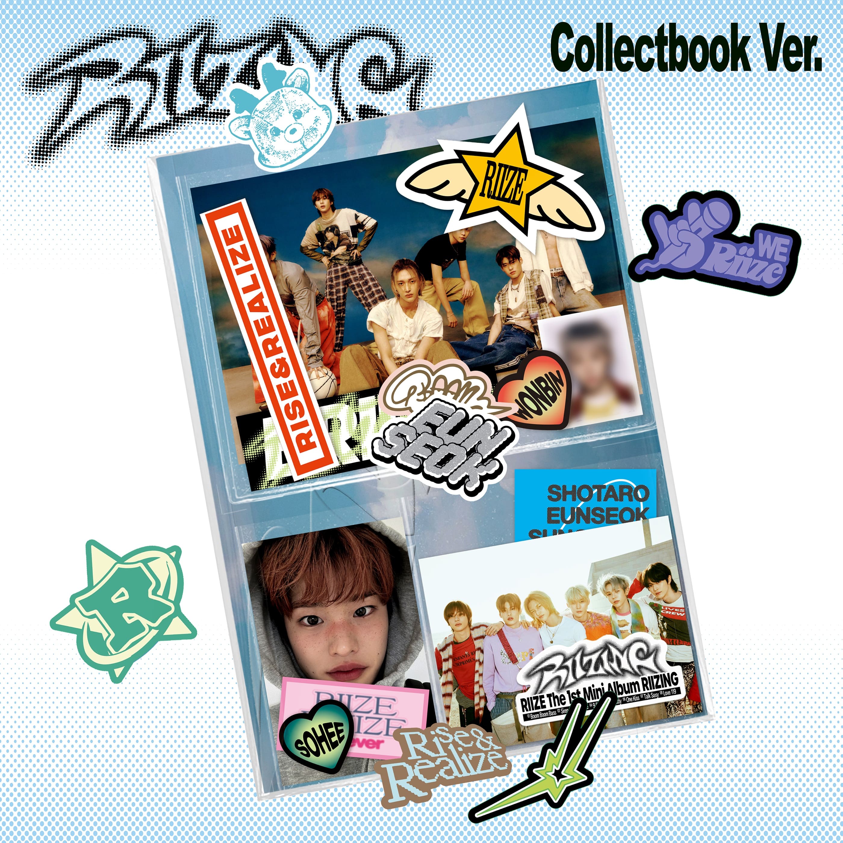 RIIZE The 1st Mini Album – RIIZING (Collect Book Ver.) – K-Pop Stop NZ