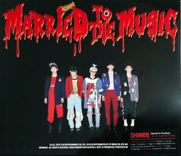 [PRE-OWNED] SHINee 4th Album Repackage - Married To The Music – K-Pop ...