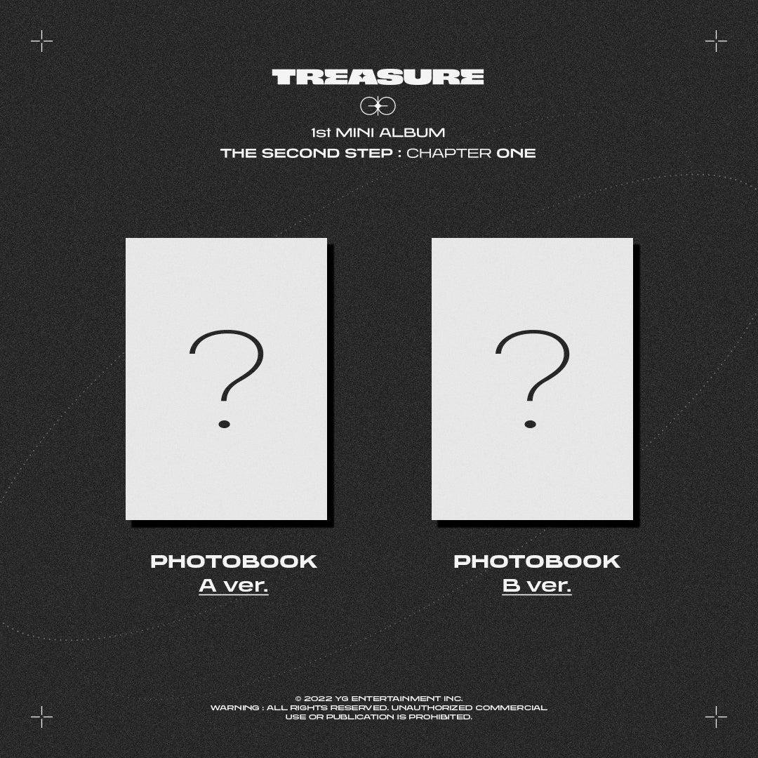 TREASURE Mini Album Vol. 1 - THE SECOND STEP : CHAPTER ONE (PHOTOBOOK ...