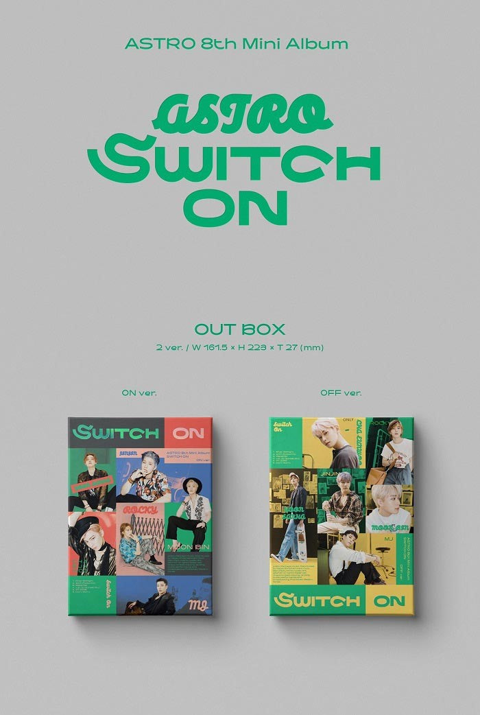 ASTRO Mini Album Vol. 8 - SWITCH ON (Random) – K-Pop Stop NZ